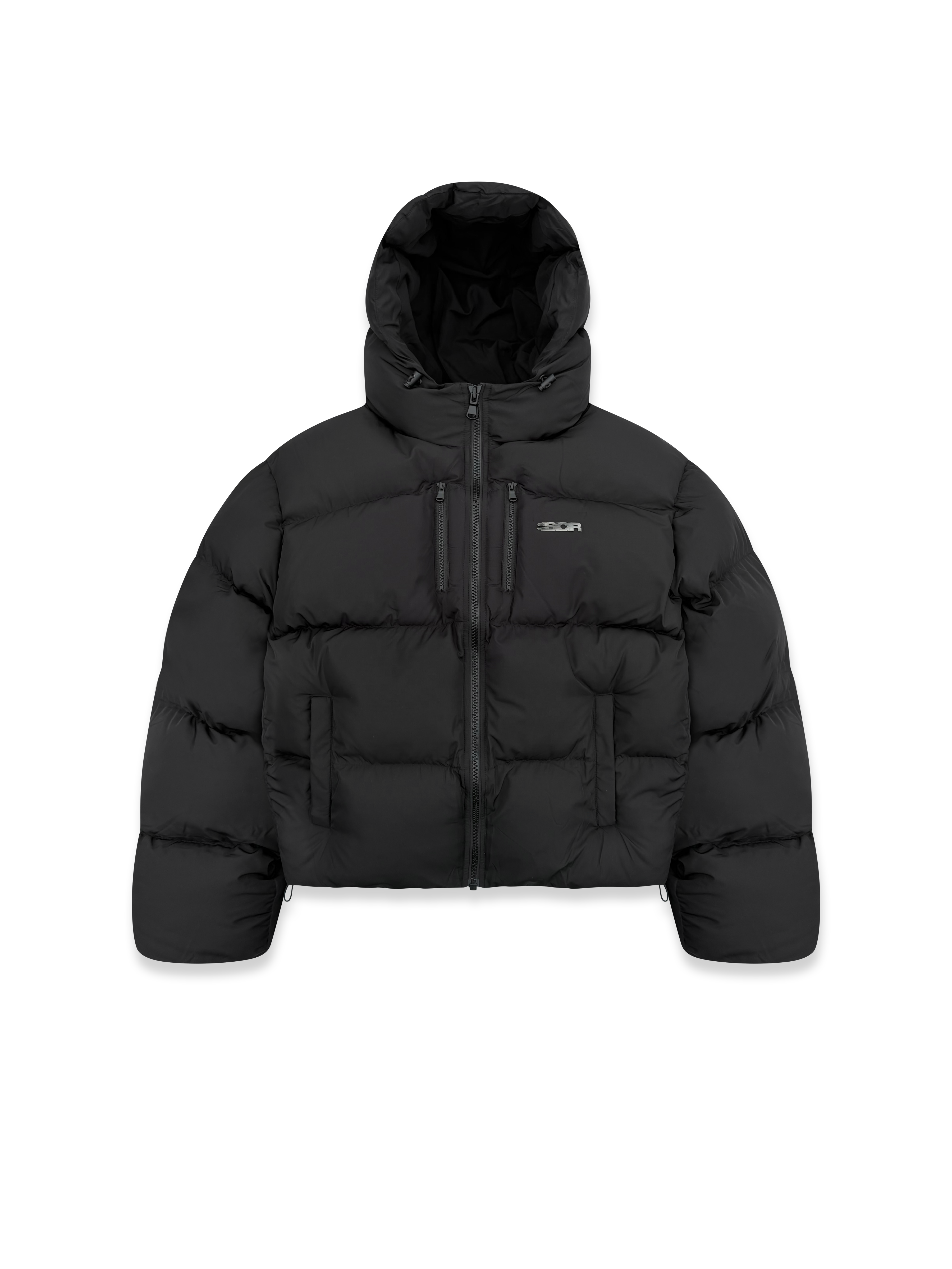 SCR PUFFER JACKET - BLACK – Sacralite